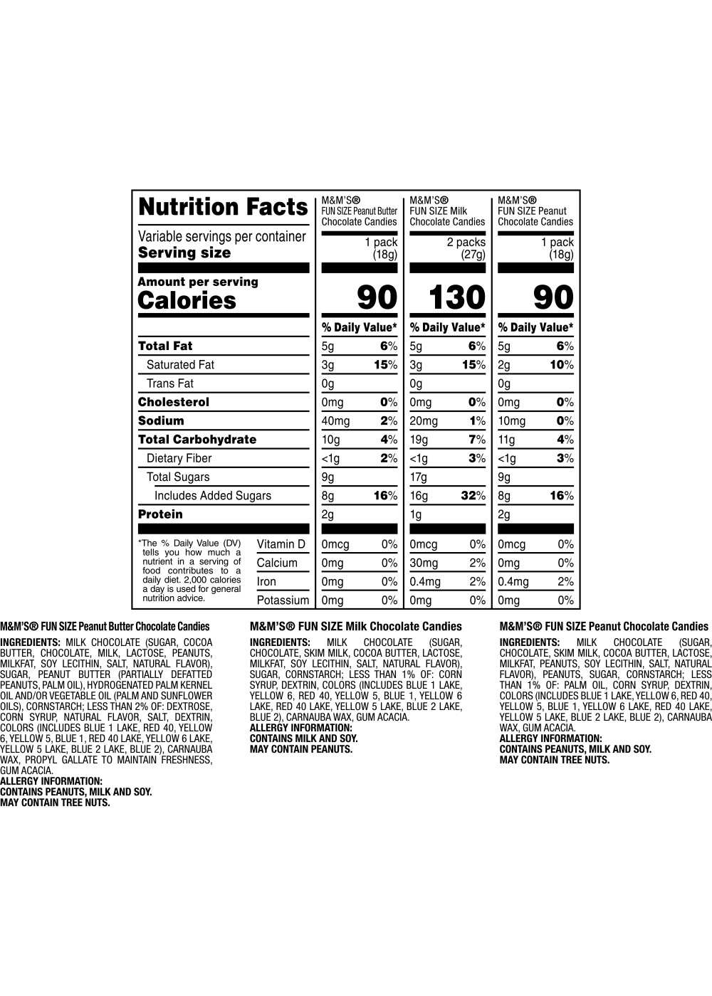 M&M'S Assorted Fun Size Halloween Candy - Shop Candy at H-E-B