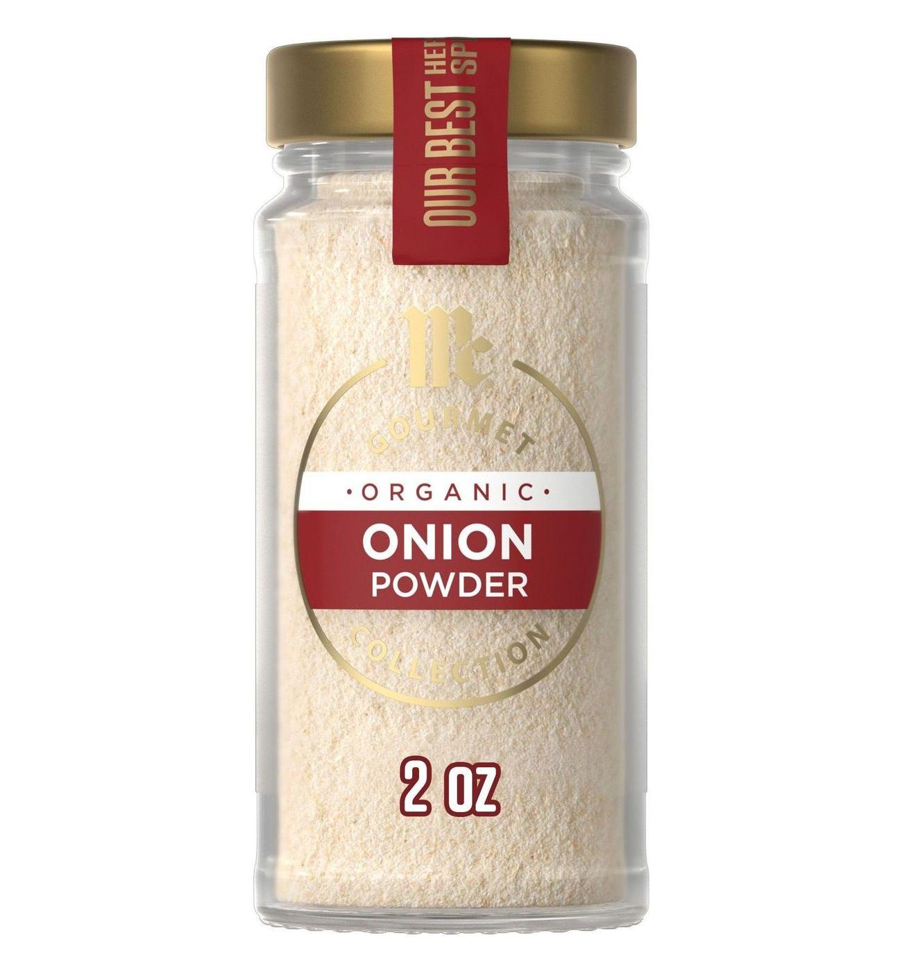 McCormick Gourmet Organic Onion Powder - Shop Herbs & spices at H-E-B