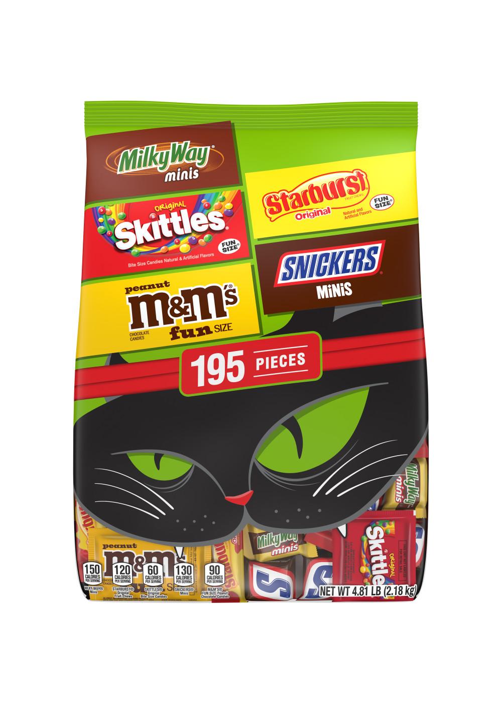 M&M'S, Snickers, Skittles, Starburst, & Milky Way Assorted Halloween ...