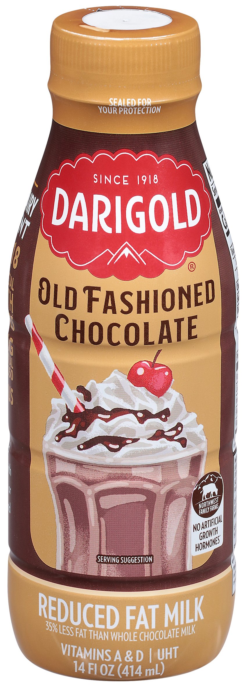 Darigold Old Fashioned Chocolate Milk, 14 oz | Central Market - Really ...