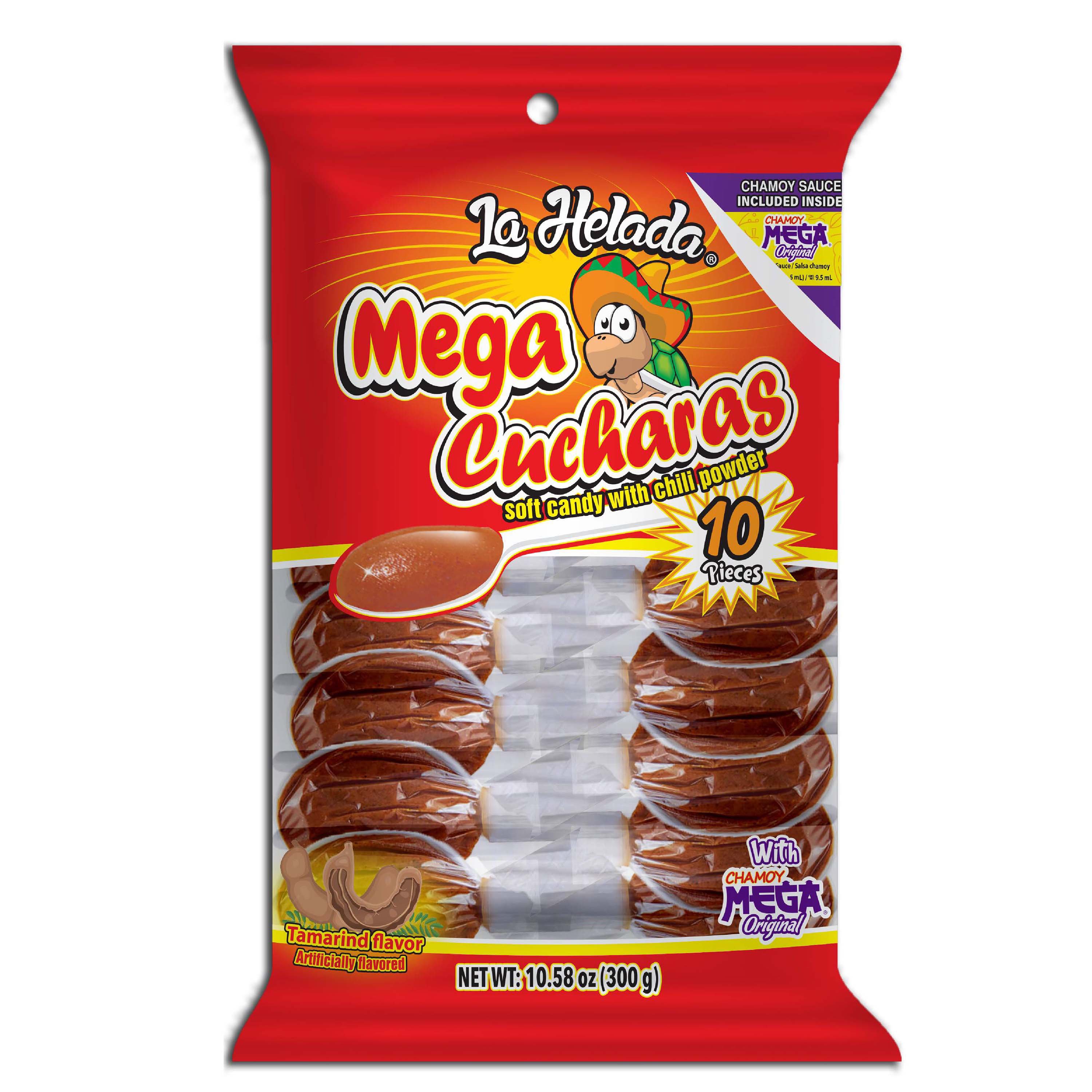 La Helada Mega Cucharas Tamarind Candy Spoons - Shop Candy at H-E-B