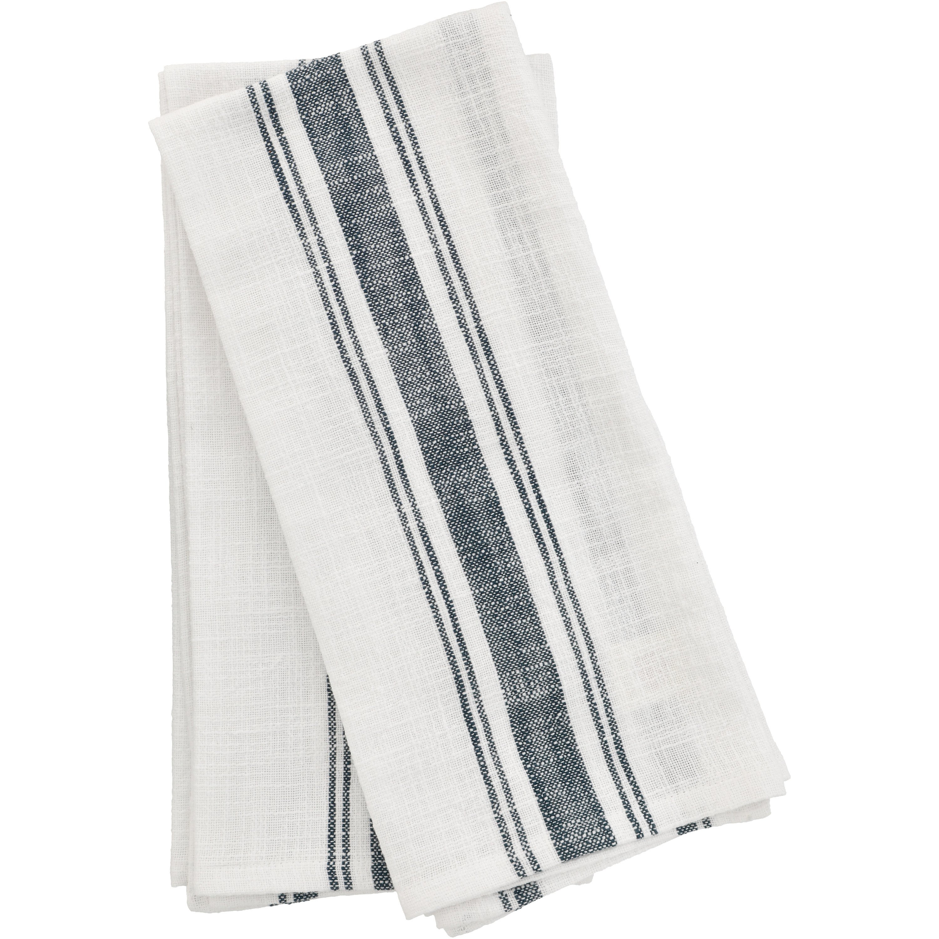 Haven + Key Vertical Stripe Kitchen Towel - Orion Blue - Shop Kitchen ...