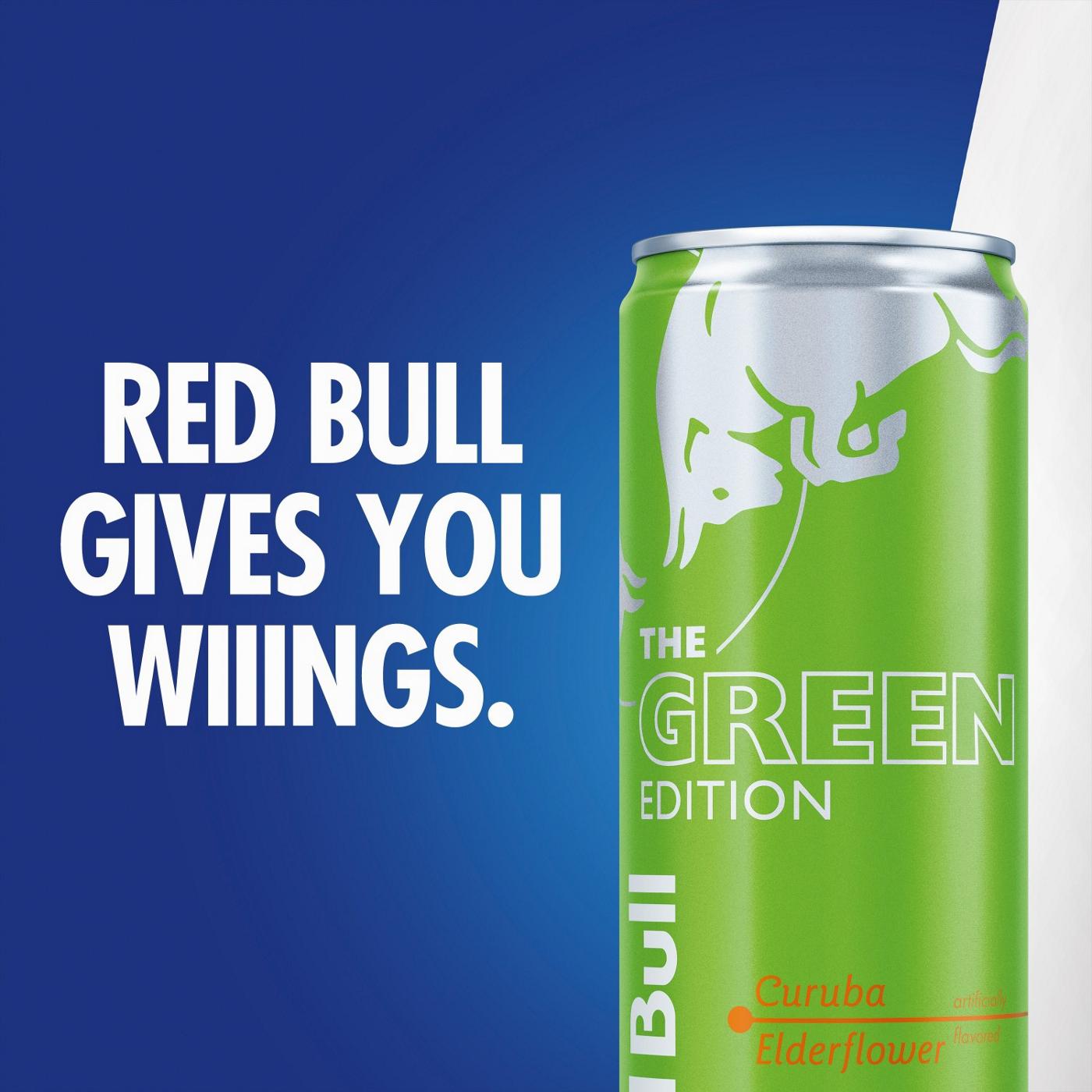 Red Bull Green Edition Energy Drink - Curuba Elderflower - Shop Sports ...