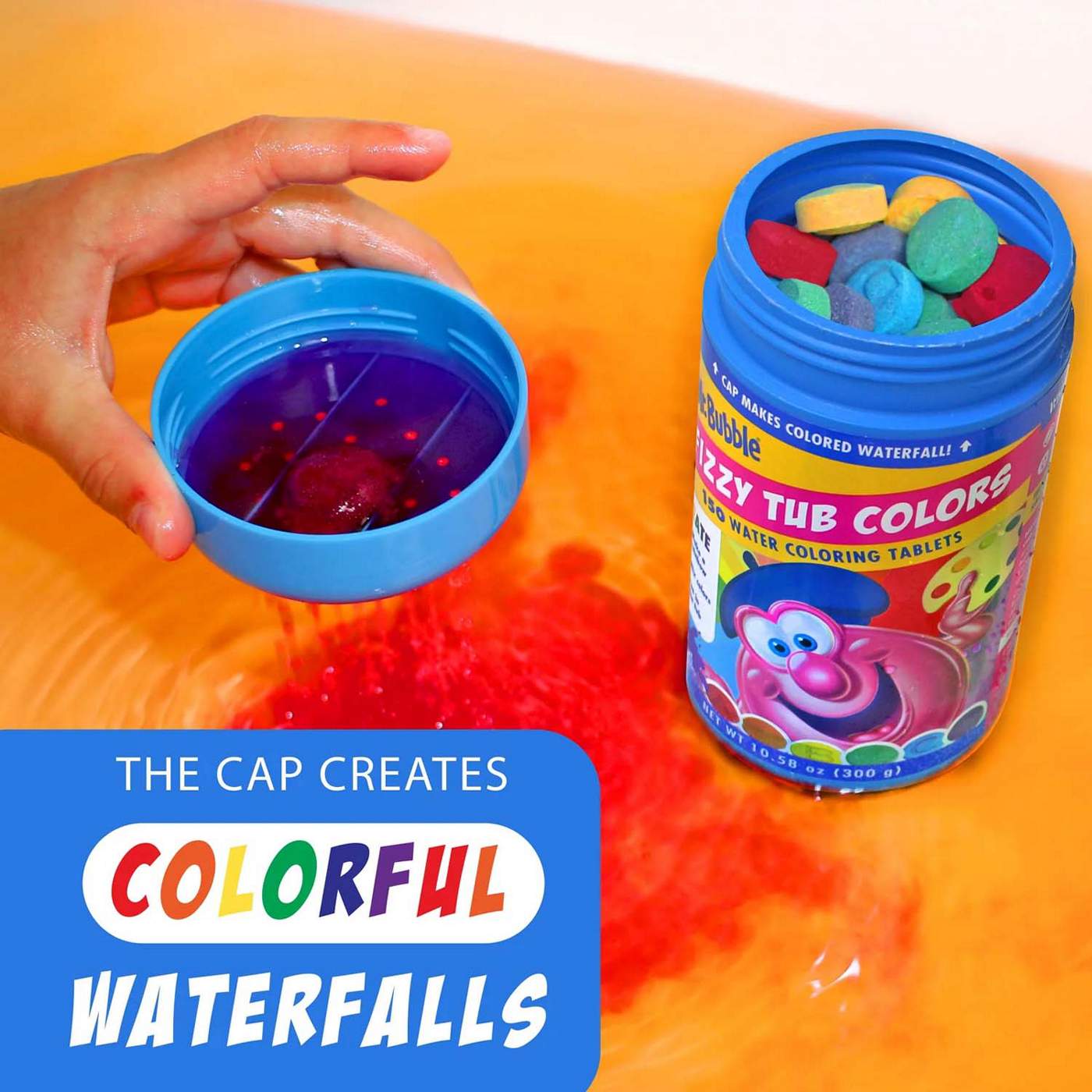 Mr. Bubble Fizzy Tub Colors - Shop Bath & hair care at H-E-B