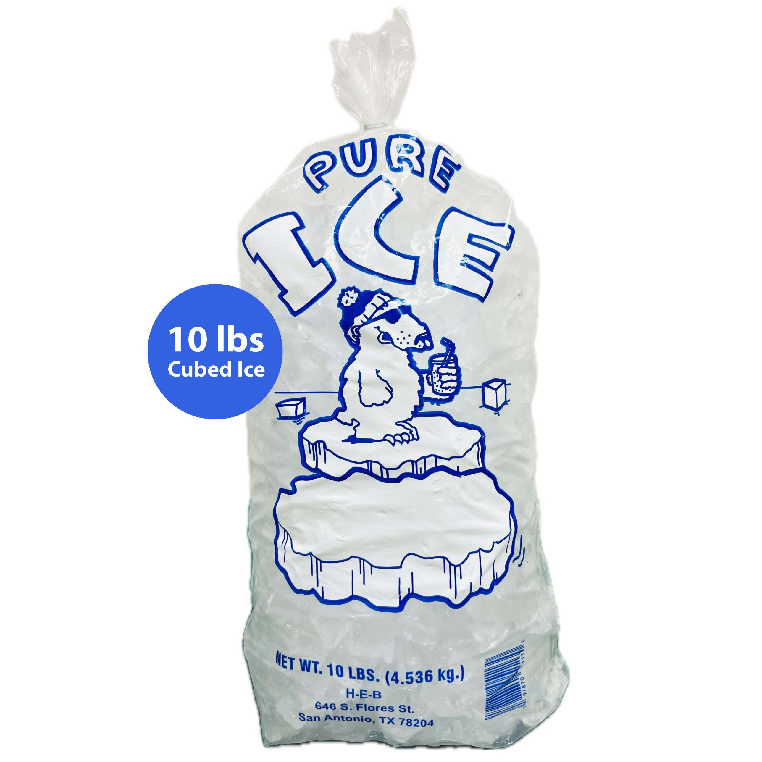 H-E-B Cubed Ice - Shop Ice at H-E-B