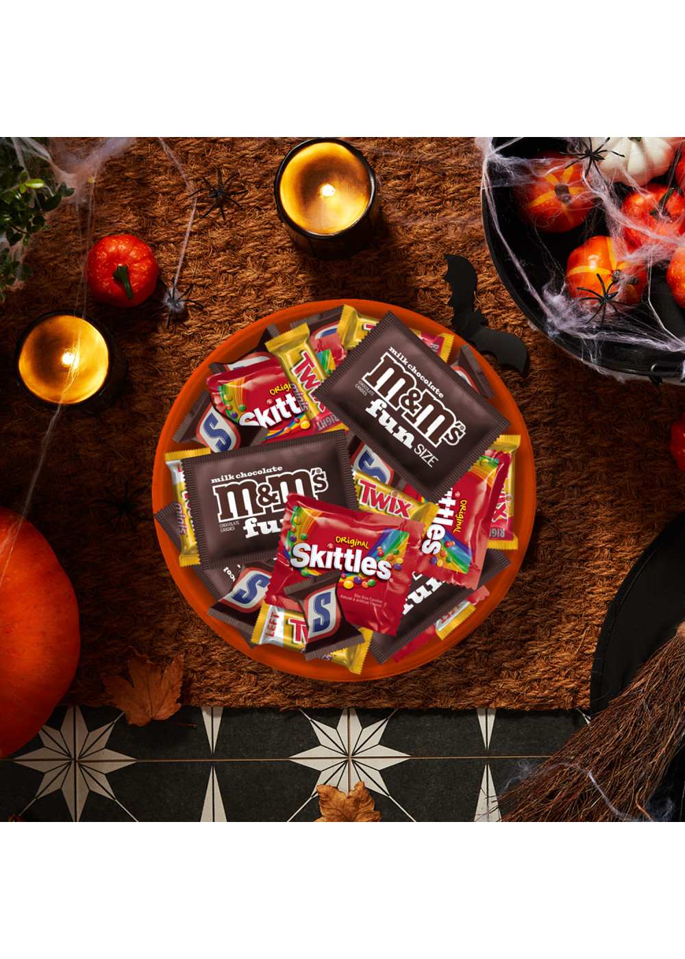 M&M'S, Snickers, Skittles & Twix Assorted Trick or Treat Halloween ...