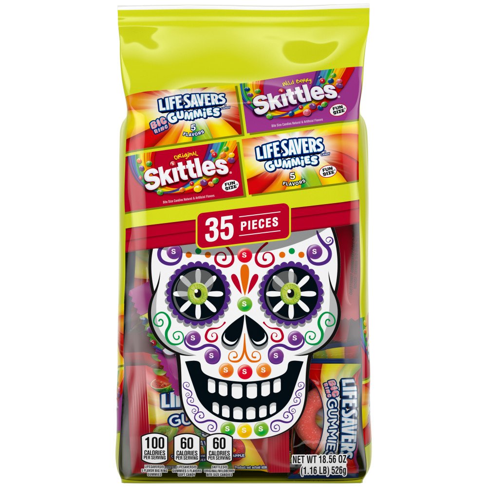 Skittles & Life Savers Assorted Fun Size Chewy Halloween Candy - Shop ...