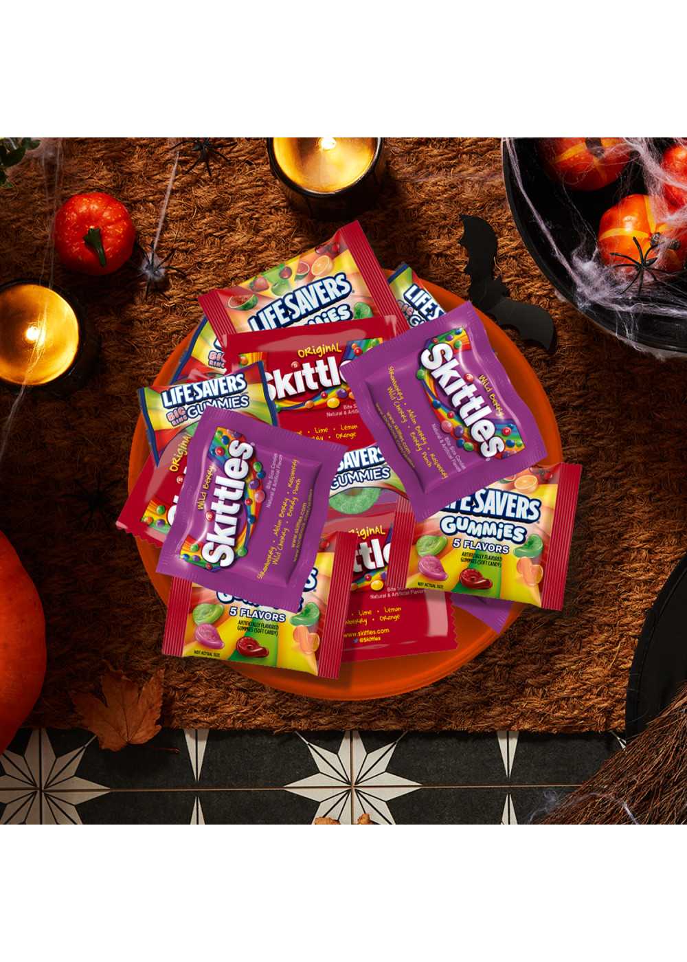 Skittles & Life Savers Assorted Halloween Candy - Shop Candy at H-E-B