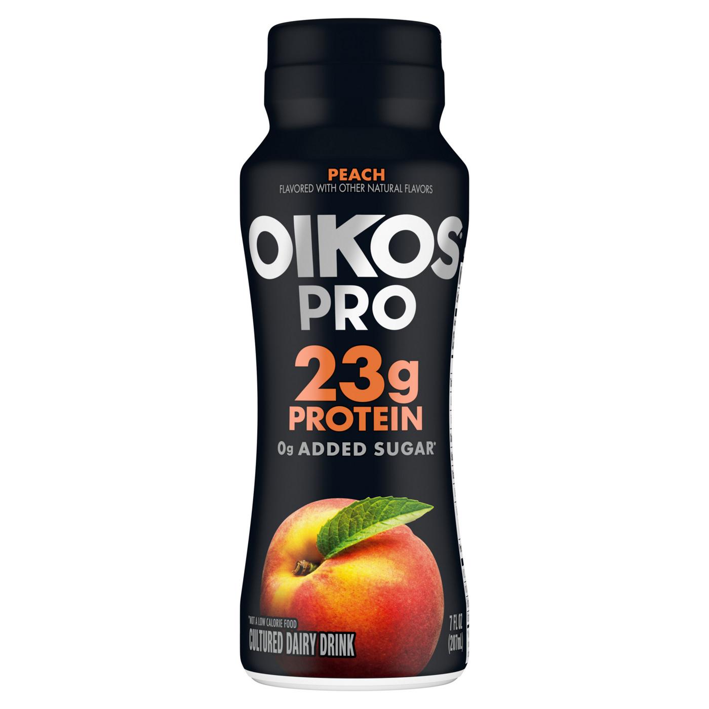 Oikos Pro 23g Protein Yogurt Drink - Peach - Shop Yogurt at H-E-B