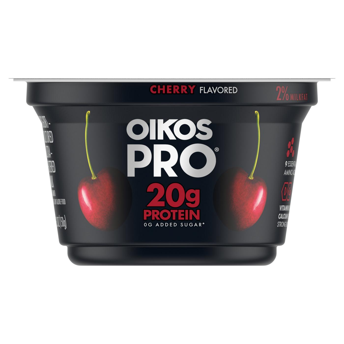 Oikos Pro 20g Protein Greek Yogurt - Cherry - Shop Yogurt at H-E-B