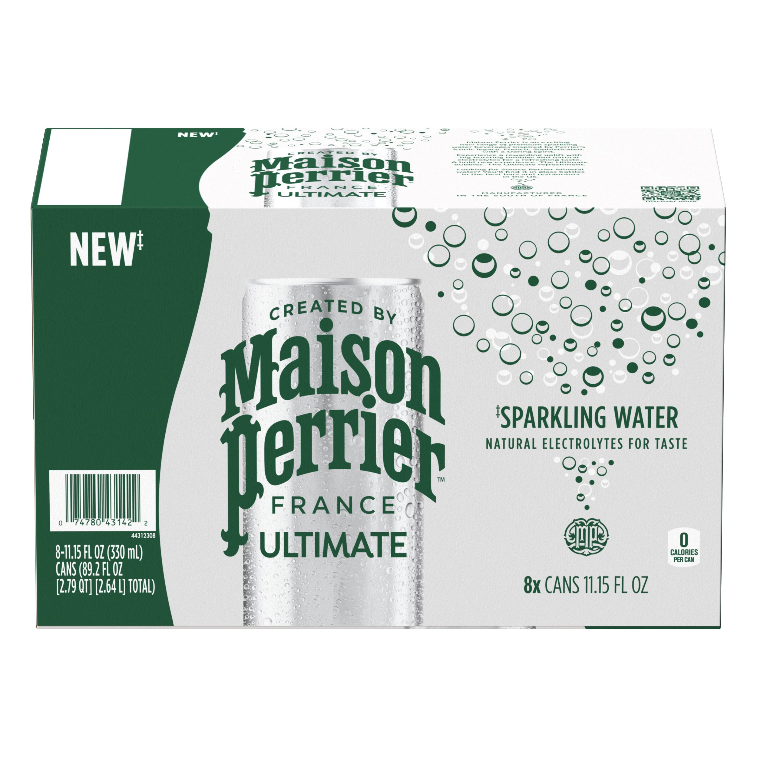 Perrier Maison Perrier Ultimate Sparkling Water 8 pk - Shop Water at H-E-B