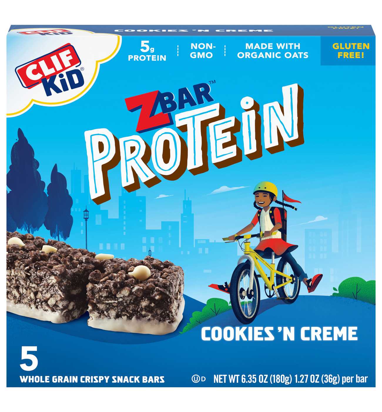 Clif Kid ZBar Energy Snack Bars - Cookies 'N Creme - Shop Granola ...