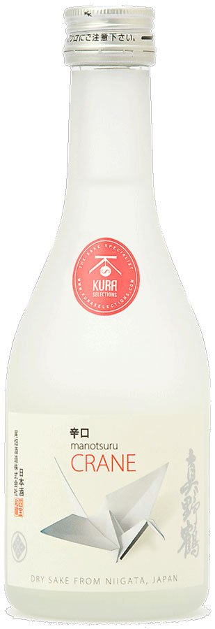 Manotsuru Crane Karakuchi Sake, 300 mL | Central Market - Really Into Food