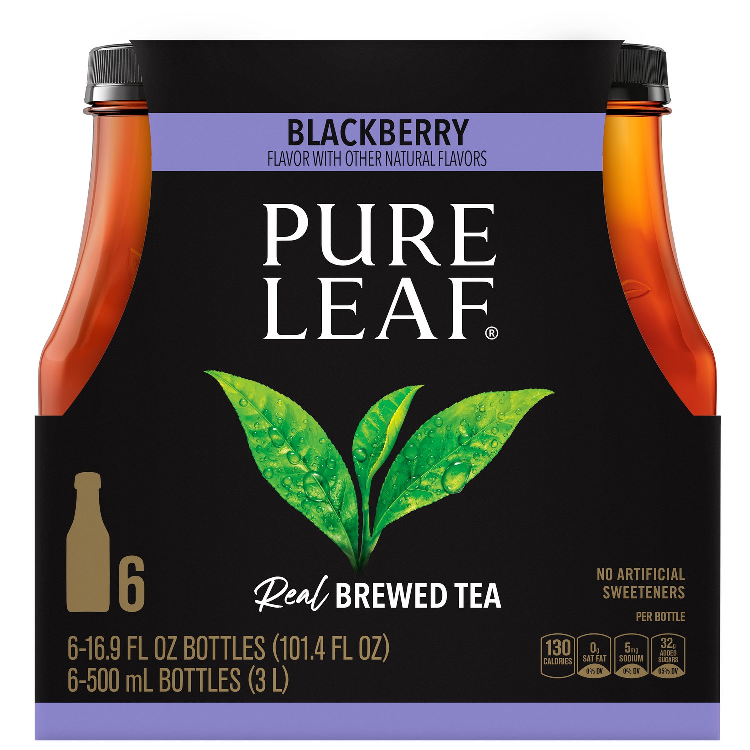 Pure Leaf 6 Pack Pure Leaf Blackberry - Shop Tea at H-E-B
