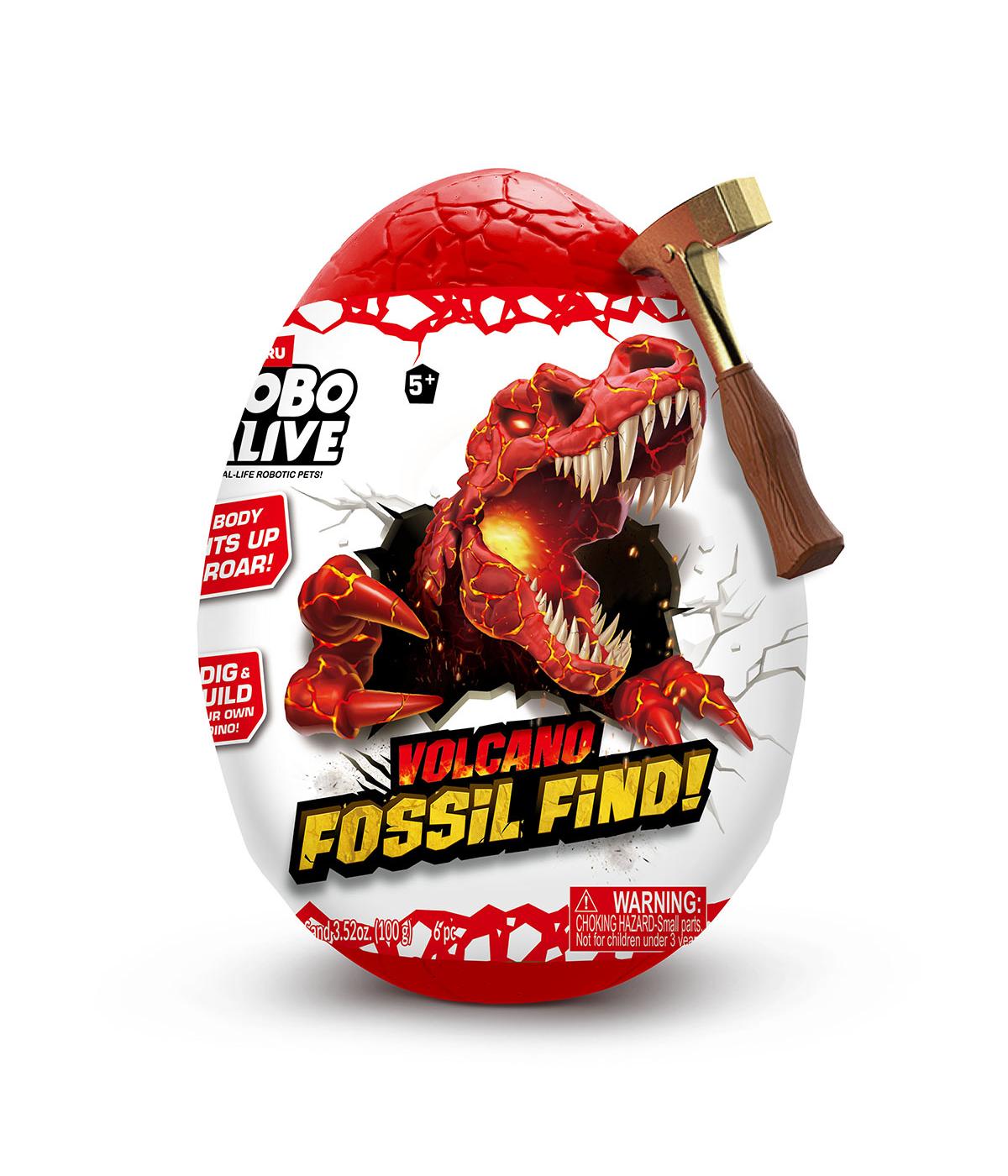 Zuru Robo Alive Volcano Dino Fossil Find - Shop Action figures & dolls ...