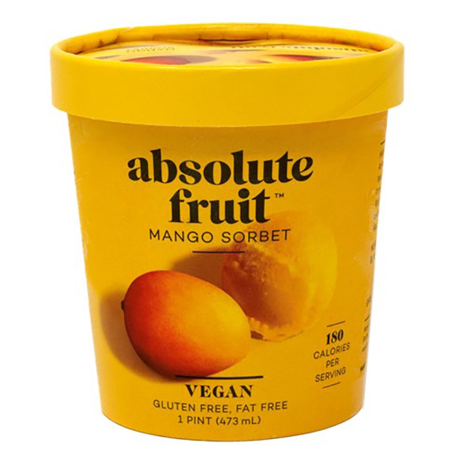Absolute Fruit Mango Sorbet - Shop Sorbet at H-E-B