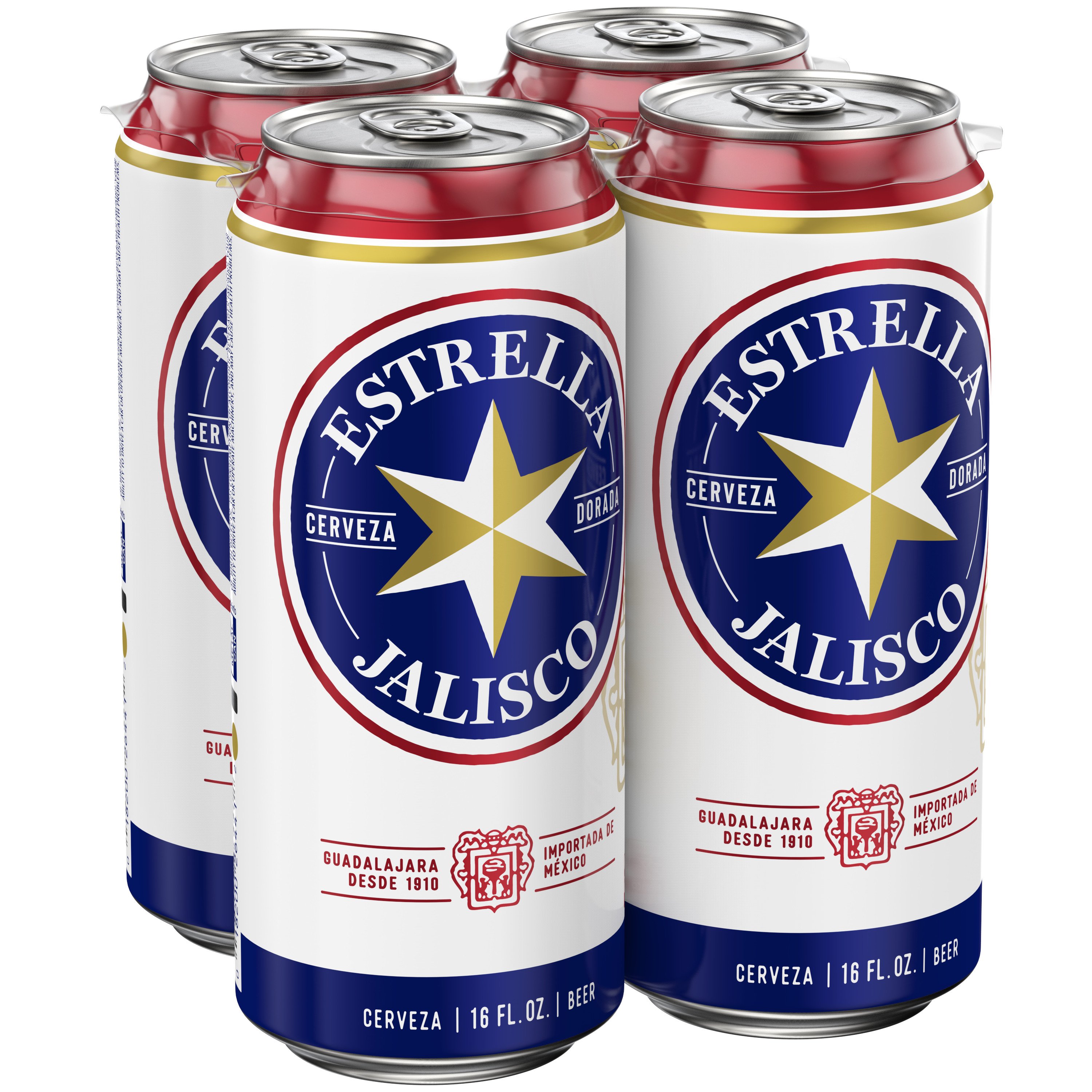 Estrella Jalisco Mexican Beer 6 pk Cans - Shop Beer at H-E-B