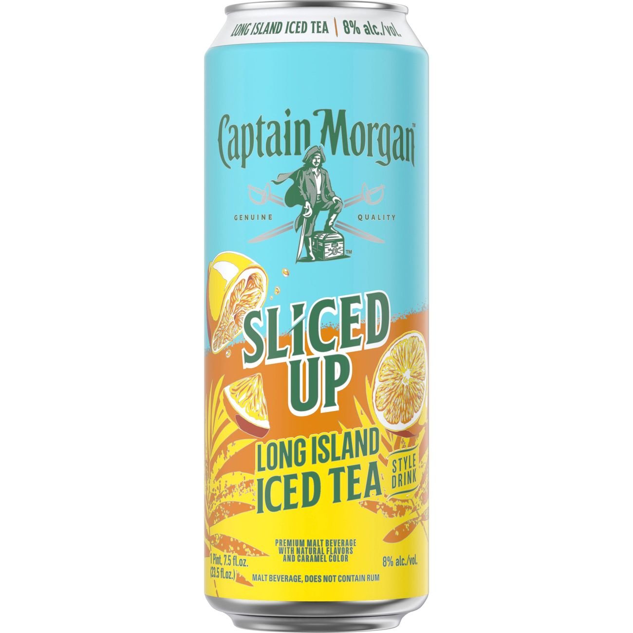 Captain Morgan Sliced Up Hard Long Island Tea Can - Shop Malt beverages ...