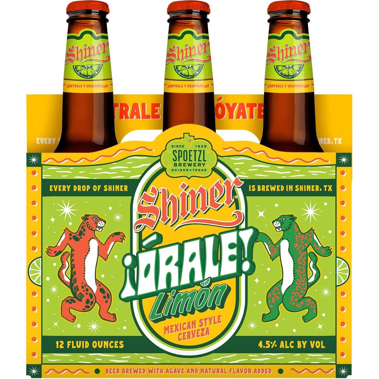 Shiner Craft Beer Órale Limon 6 pk Bottles - Shop Beer at H-E-B