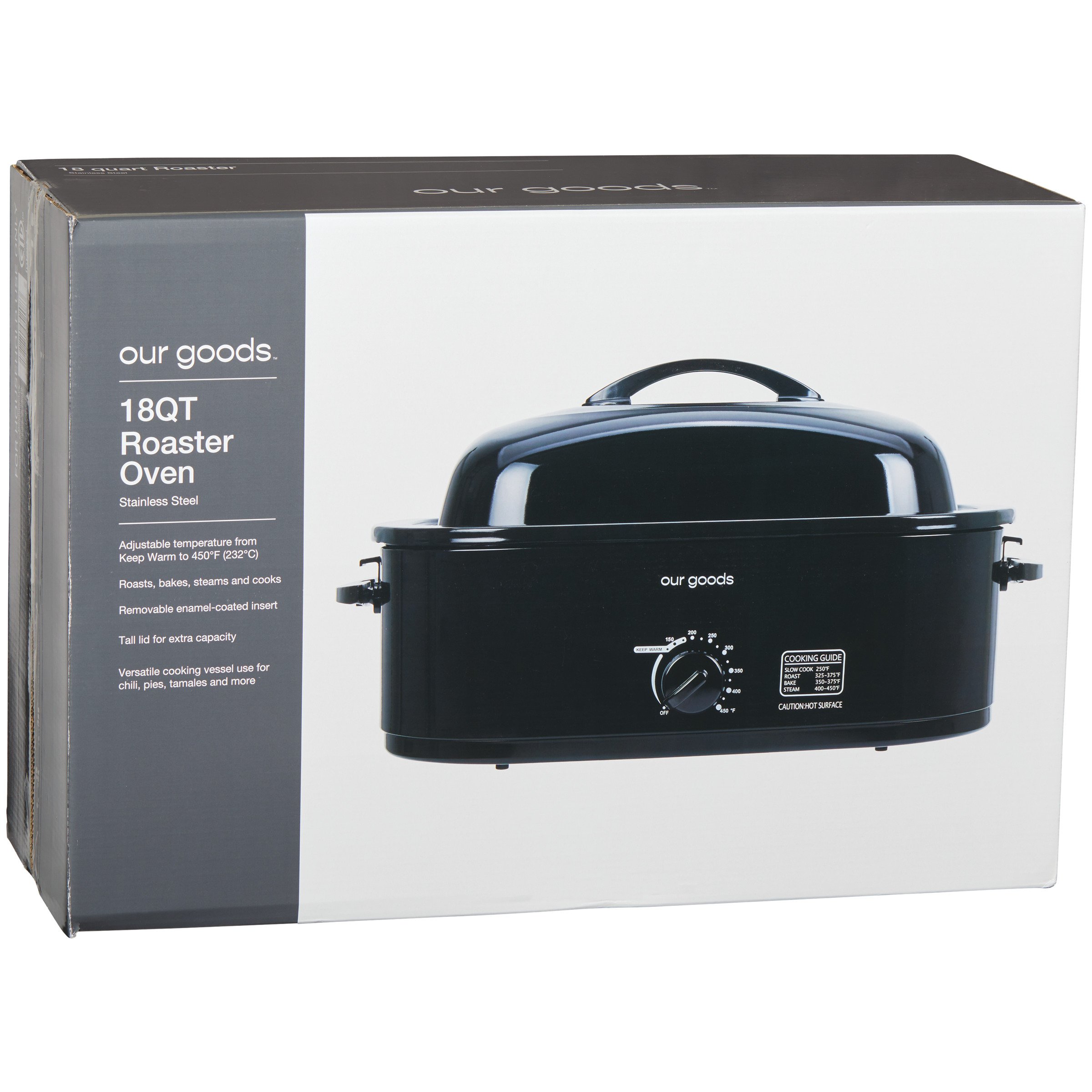 our goods Roaster Oven - Black - Shop Cookers & roasters at H-E-B