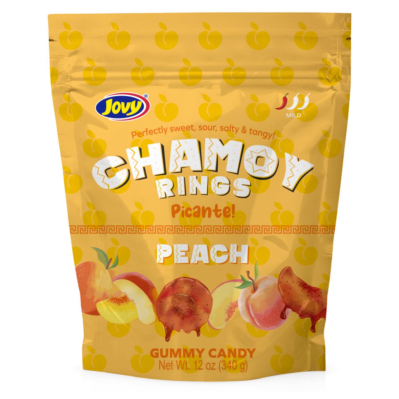 Jovy Chamoy Peach Rings Candy - Shop Candy at H-E-B