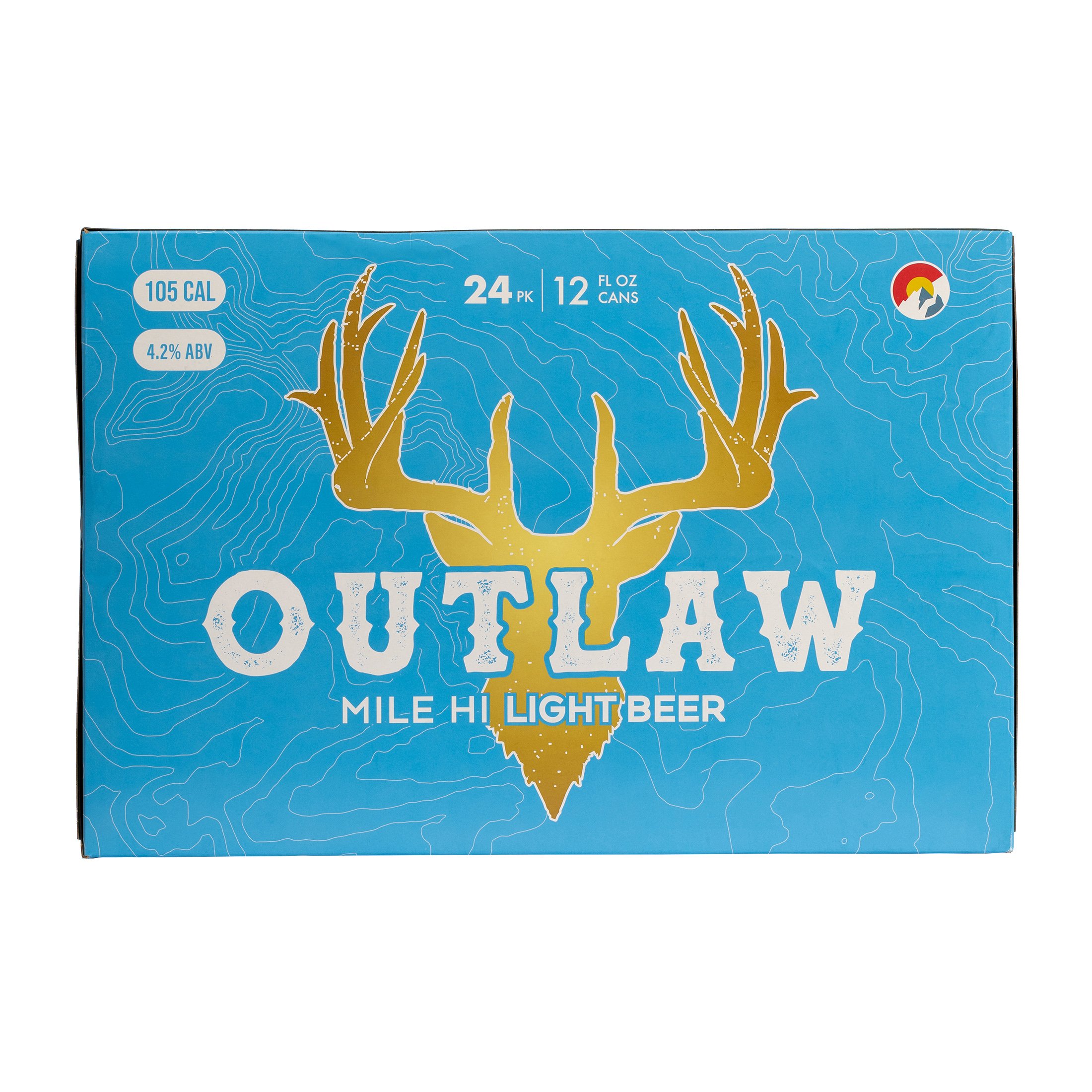 Outlaw Light Beer 24 pk Cans - Shop Beer at H-E-B