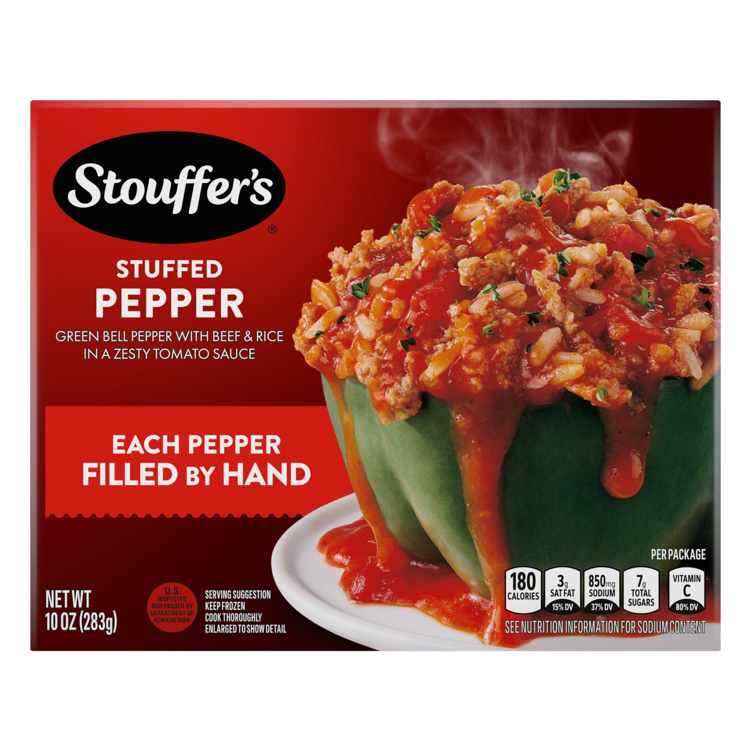 Stouffer's Stuffed Green Pepper Frozen Meal - Shop Entrees & sides at H-E-B
