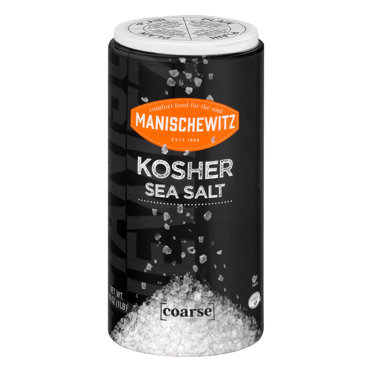 Manischewitz Coarse Kosher Sea Salt - Shop Herbs & spices at H-E-B