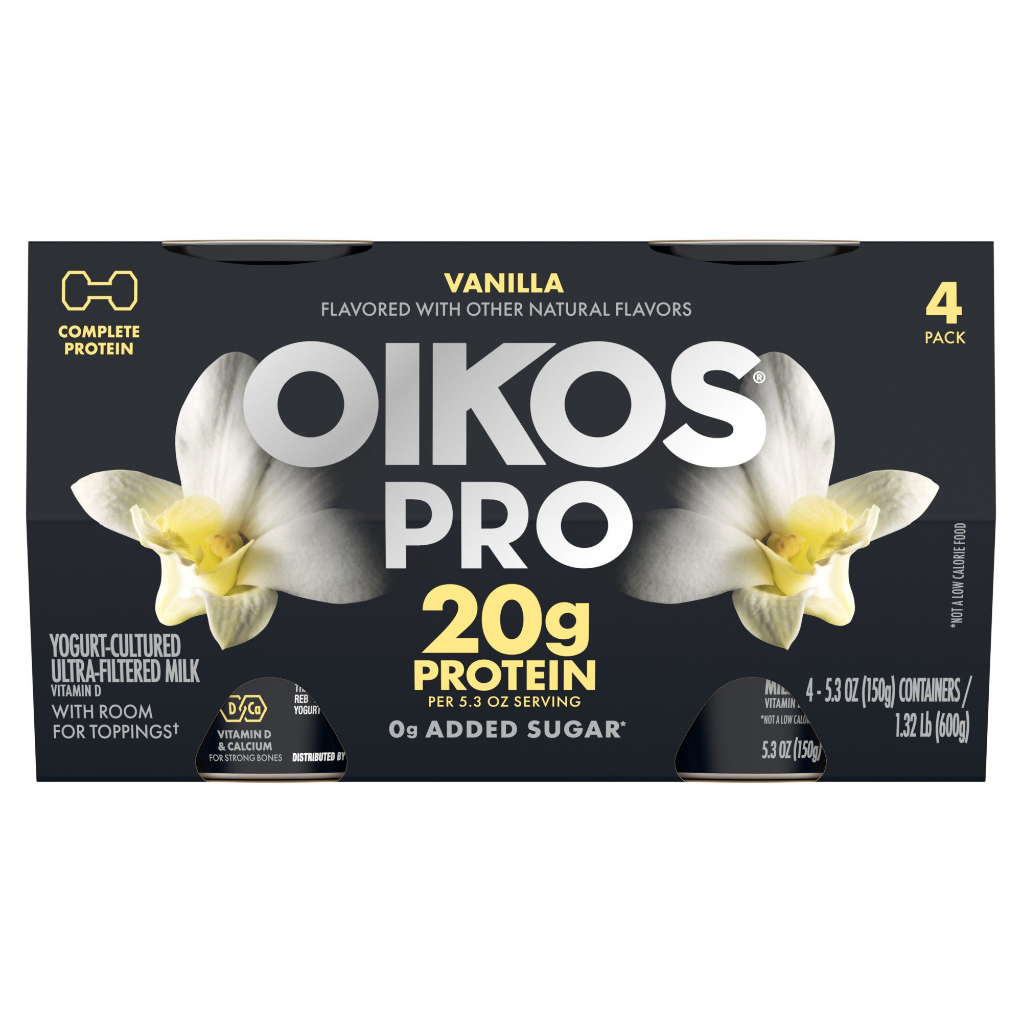 Oikos Pro 20g Protein Greek Yogurt - Vanilla - Shop Yogurt at H-E-B