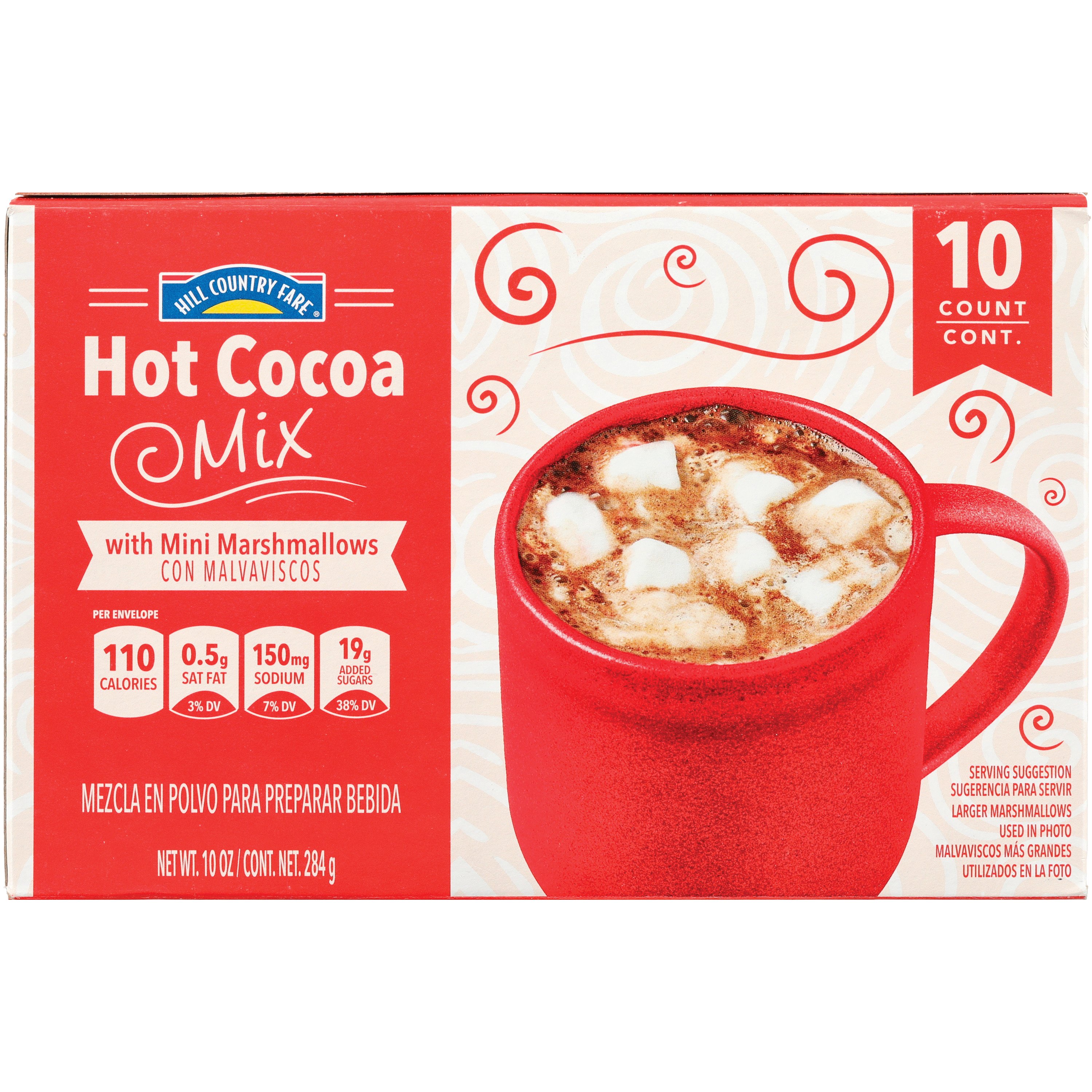 Hill Country Fare Hot Cocoa Mix with Mini Marshmallows - Shop Cocoa at ...