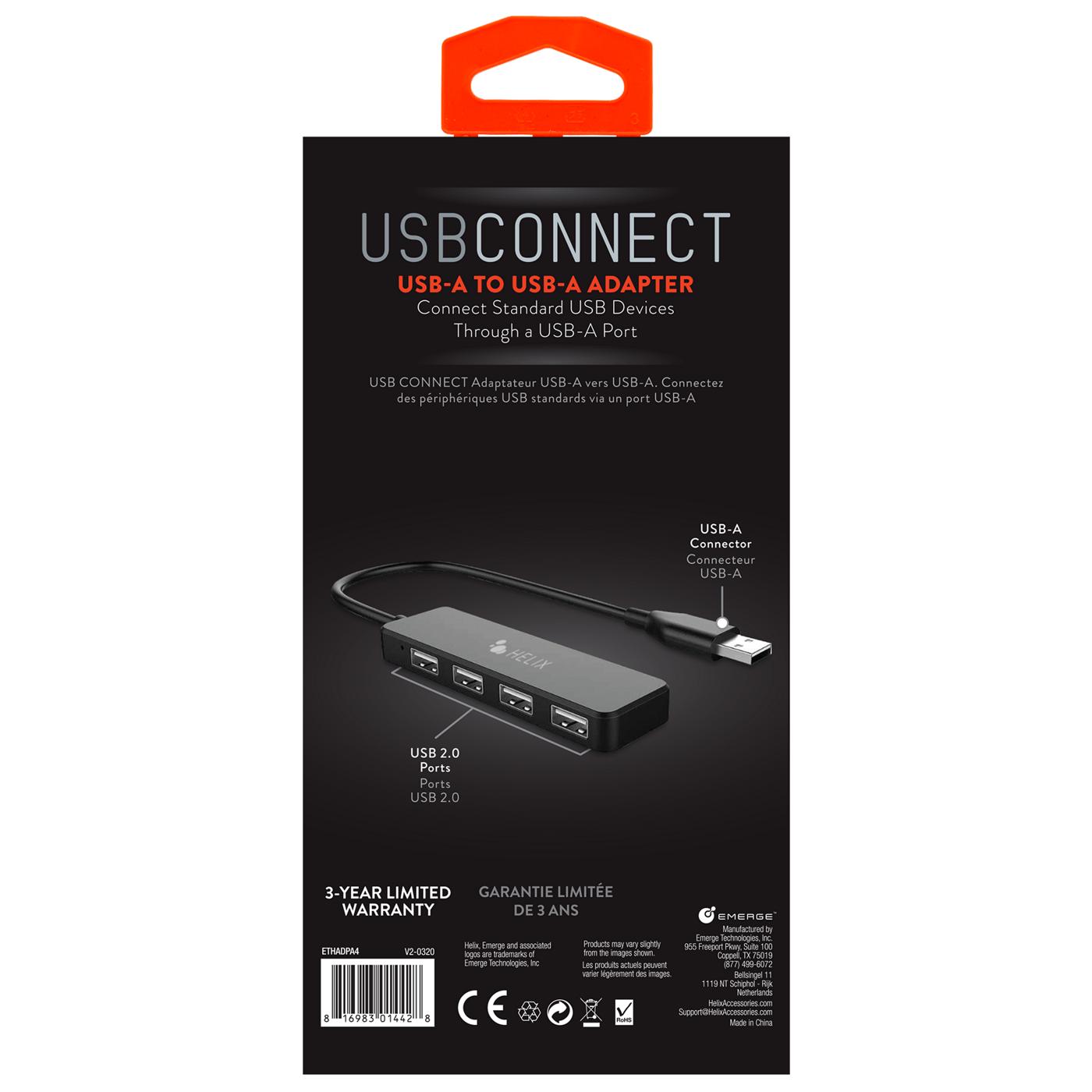 Helix USB-A to USB-A Adapter - Shop Connection cables at H-E-B