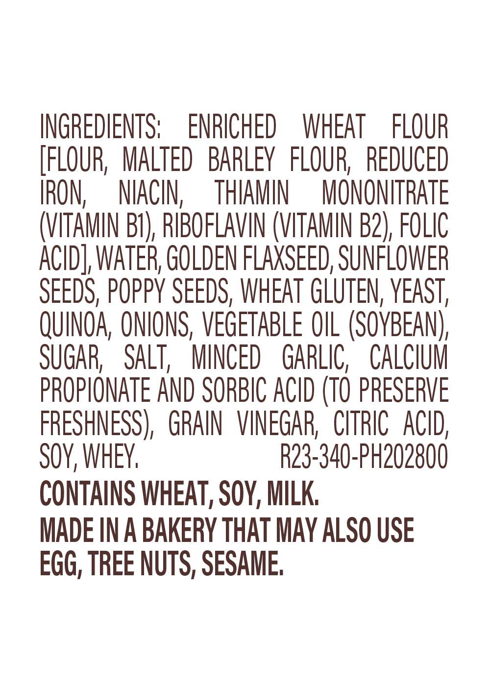 Thomas' Everything Breakfast Sliced Bread - Shop Sliced bread at H-E-B
