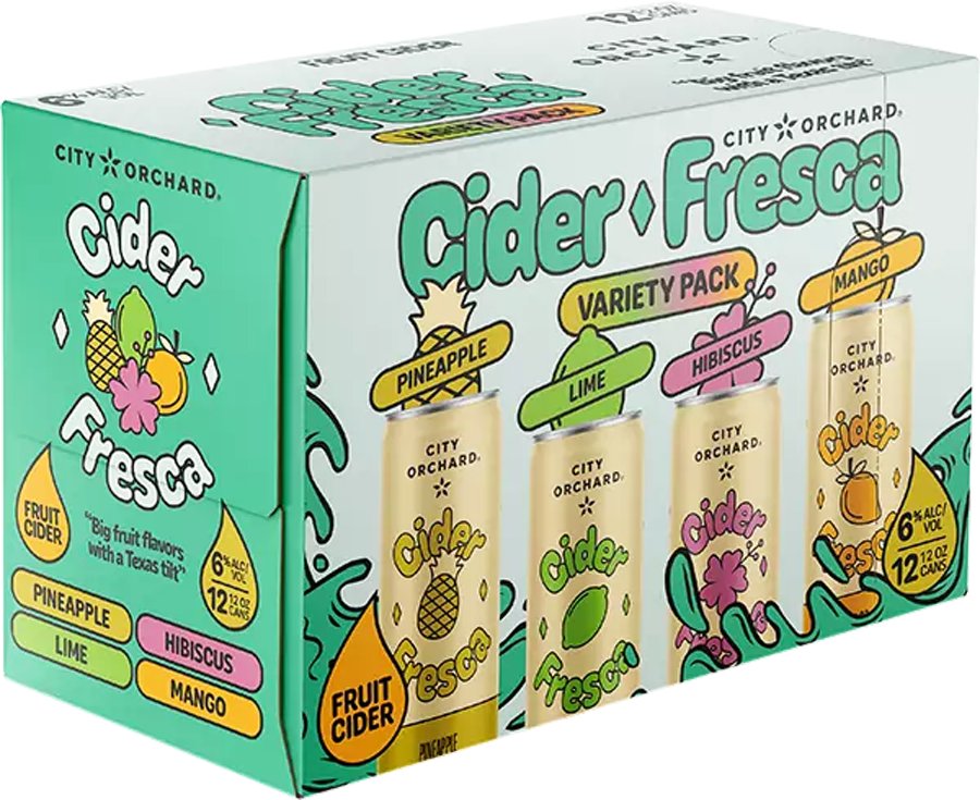 City Orchard Cider Fresca Variety 12 pk Cans, 12 oz | Central Market ...