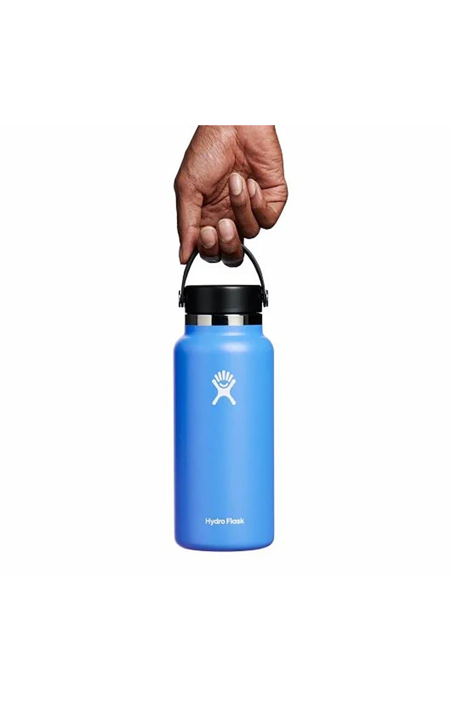 Hydro Flask Wide Mouth Water Bottle with Flex Cap - Cascade - Shop ...