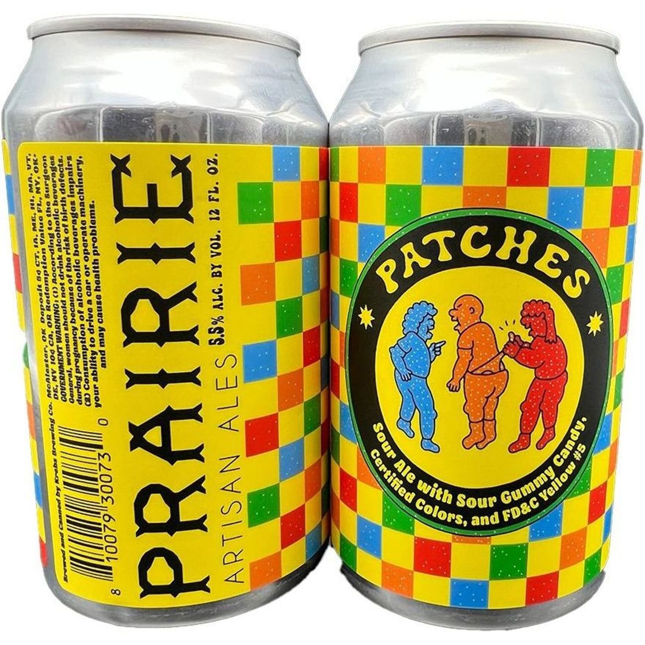 Prarie Artisan Ales Patches Sour Ale Craft Beer 4 pk Cans - Shop Beer ...