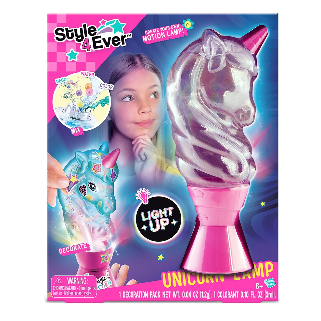 Style 4 Ever DIY Unicorn Mood Lamp Kit - Shop Kits at H-E-B
