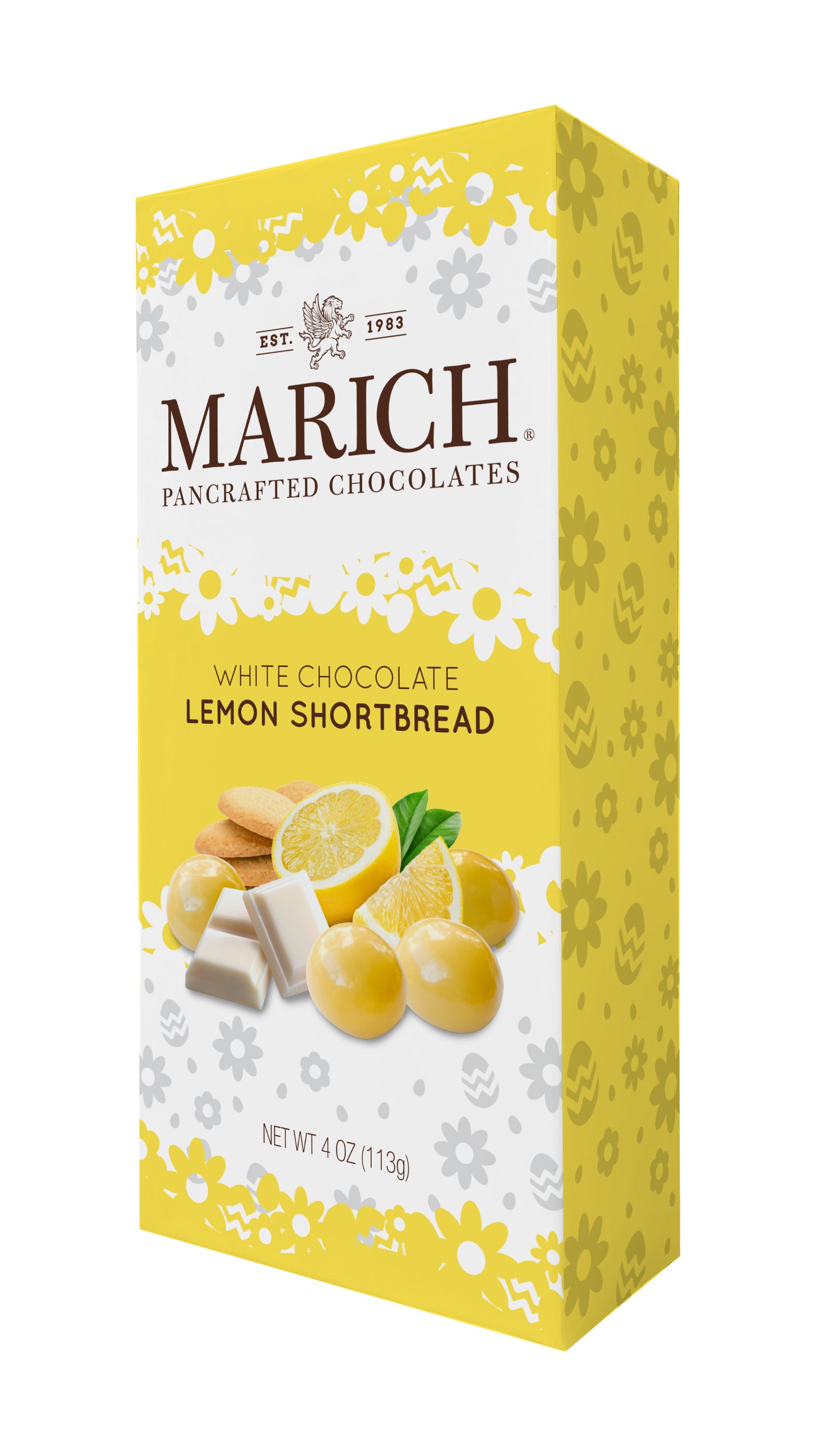 Marich White Chocolate Lemon Shortbread, 4 oz | Central Market - Really ...