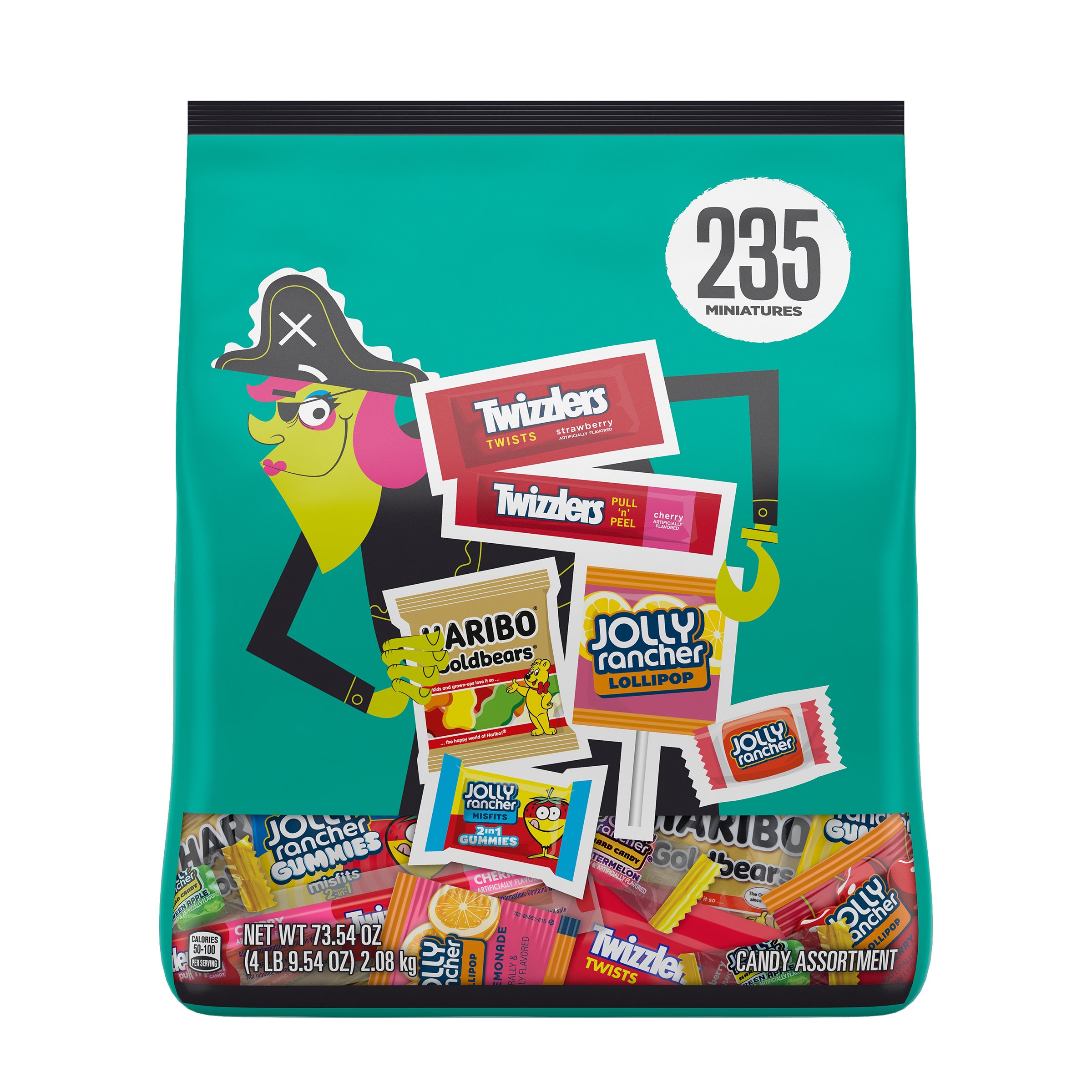 Haribo, Jolly Rancher, & Twizzlers Assorted Halloween Candy - Shop ...