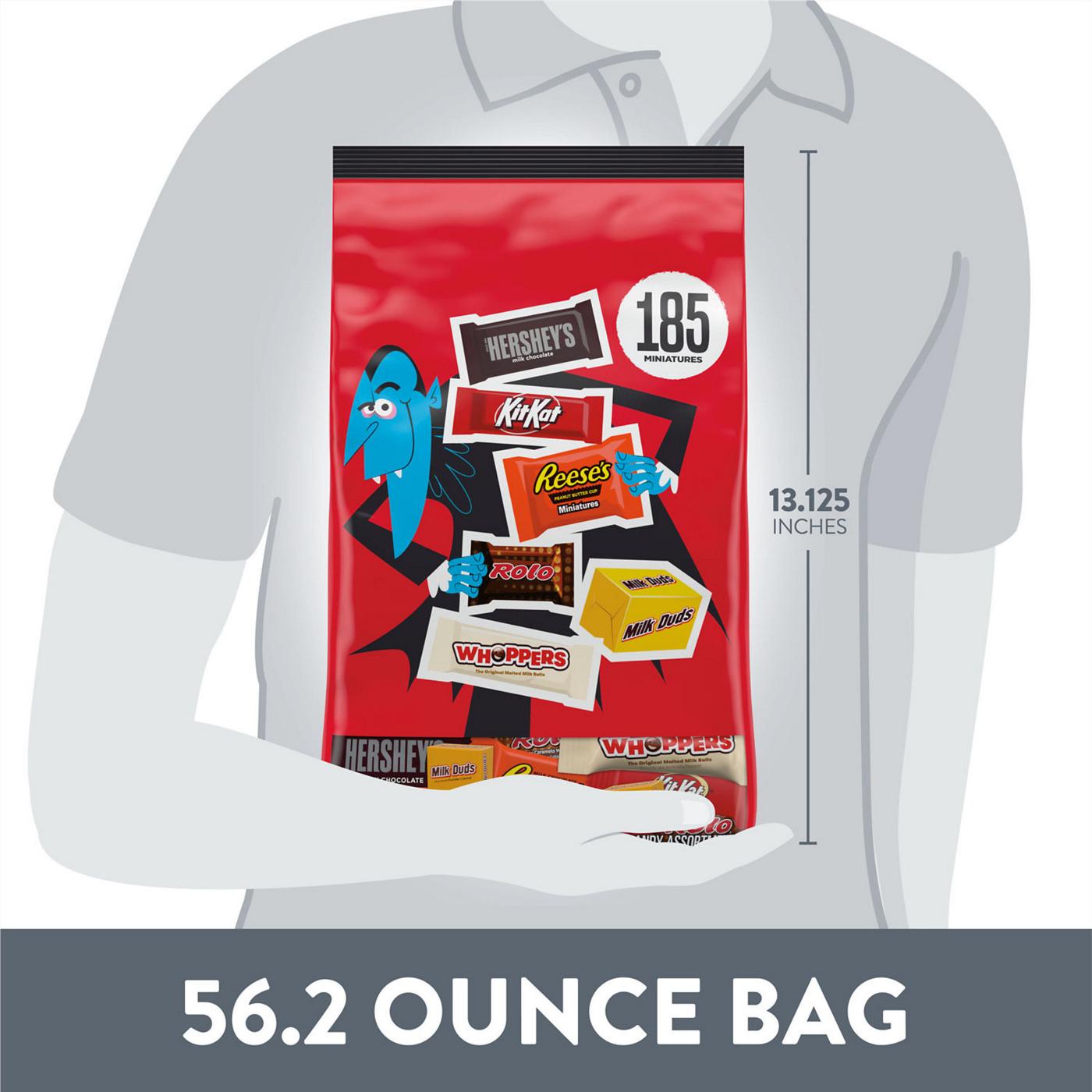 Hershey's, Reese's, Kit Kat, Rolo, & Milk Duds Assorted Miniatures ...