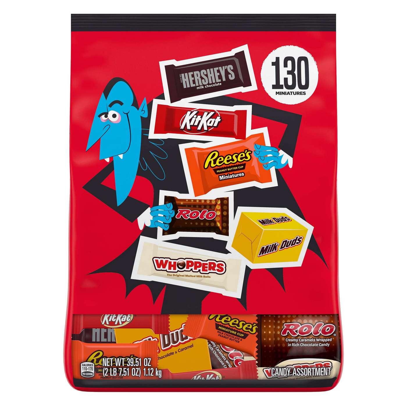 Hershey's, Reese's, Kit Kat, Rolo, Whoppers, & Milk Duds Assorted ...
