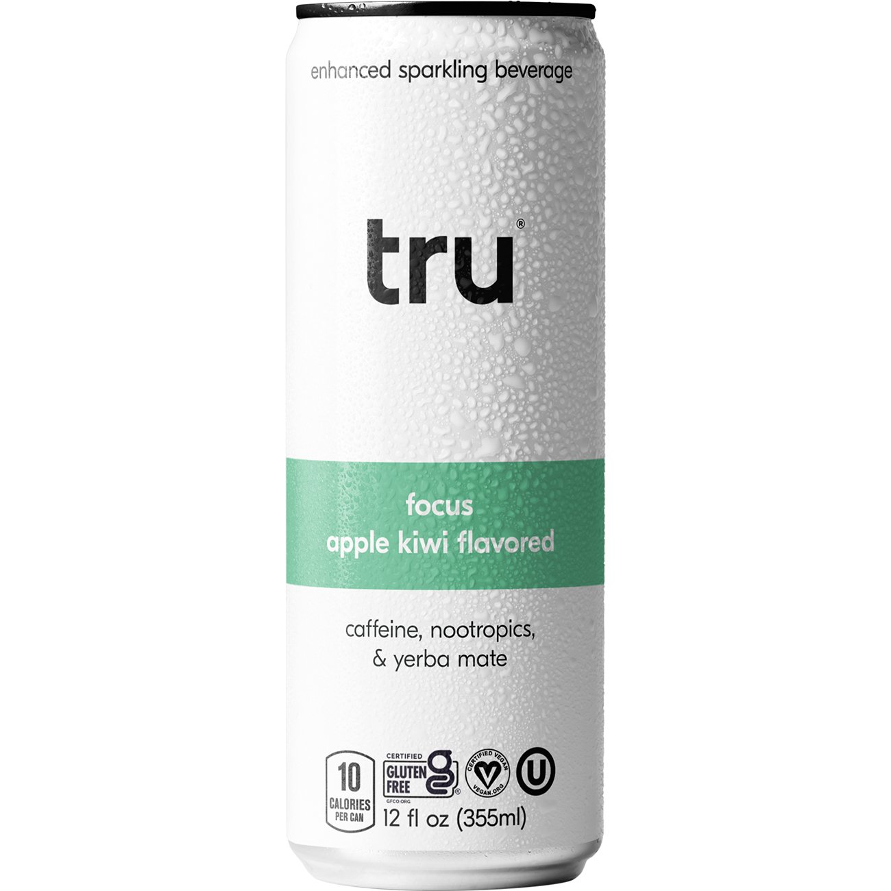 Tru Focus Seltzer Wellness Water - Apple Kiwi - Shop Sports & energy ...
