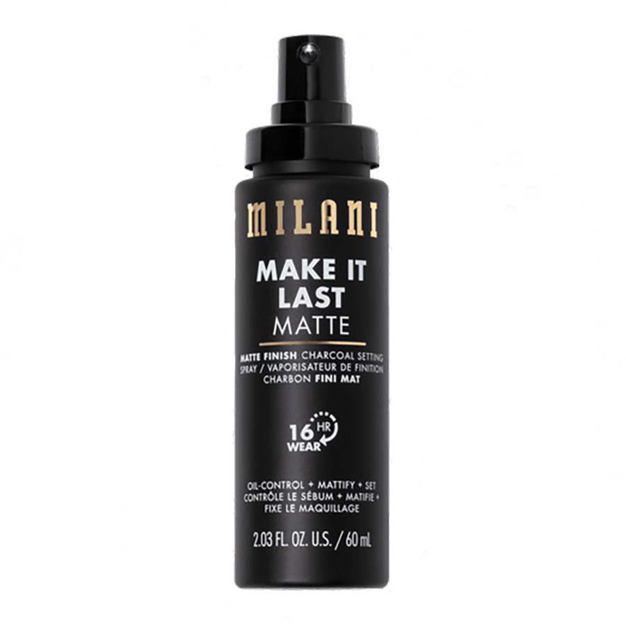 Milani Make It Last Matte - Matte Finish Charcoal Setting Spray Jumbo ...