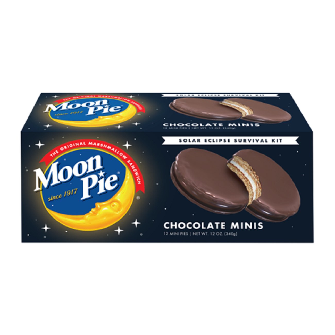Chattanooga Moon Pie Chocolate Minis Solar Eclipse Kit - Shop Snack ...