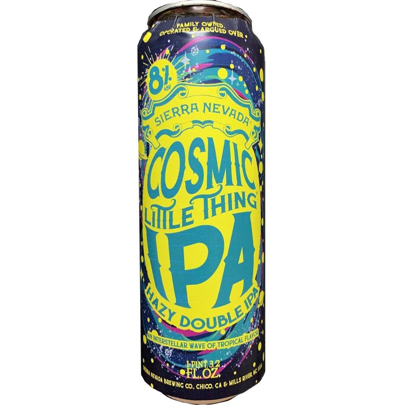 Sierra Nevada Cosmic Little Thing Hazy Double IPA Craft Beer Can - Shop ...