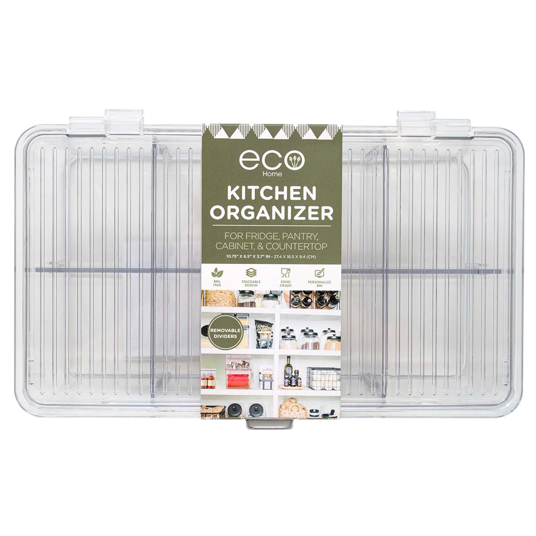 Eco Home Kitchen Organizer with Removable Dividers - Shop Sink ...