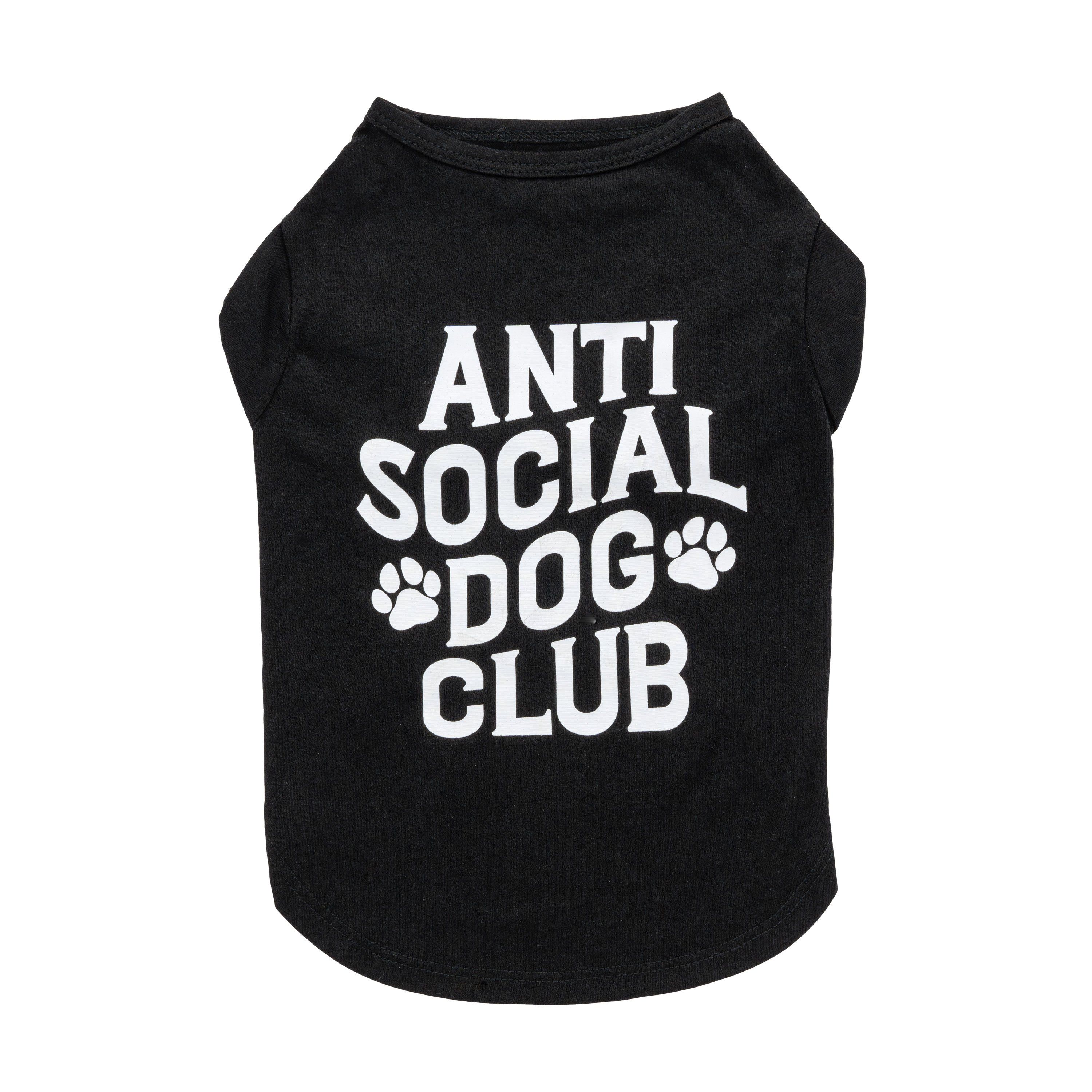 Simply Dog Anti Social Dog Club T-Shirt Medium - Shop Clothes at H-E-B