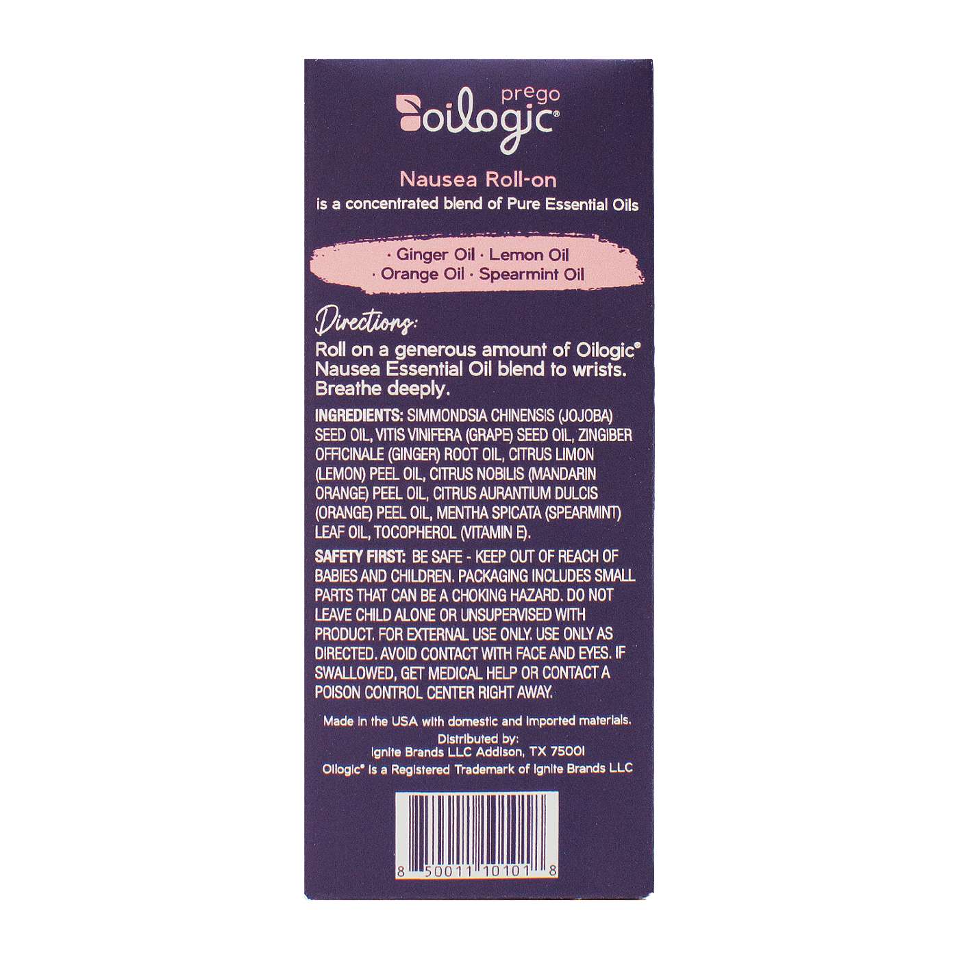 Oilogic Prego Nausea Essential Oil Roll-On - Shop Medical Devices ...