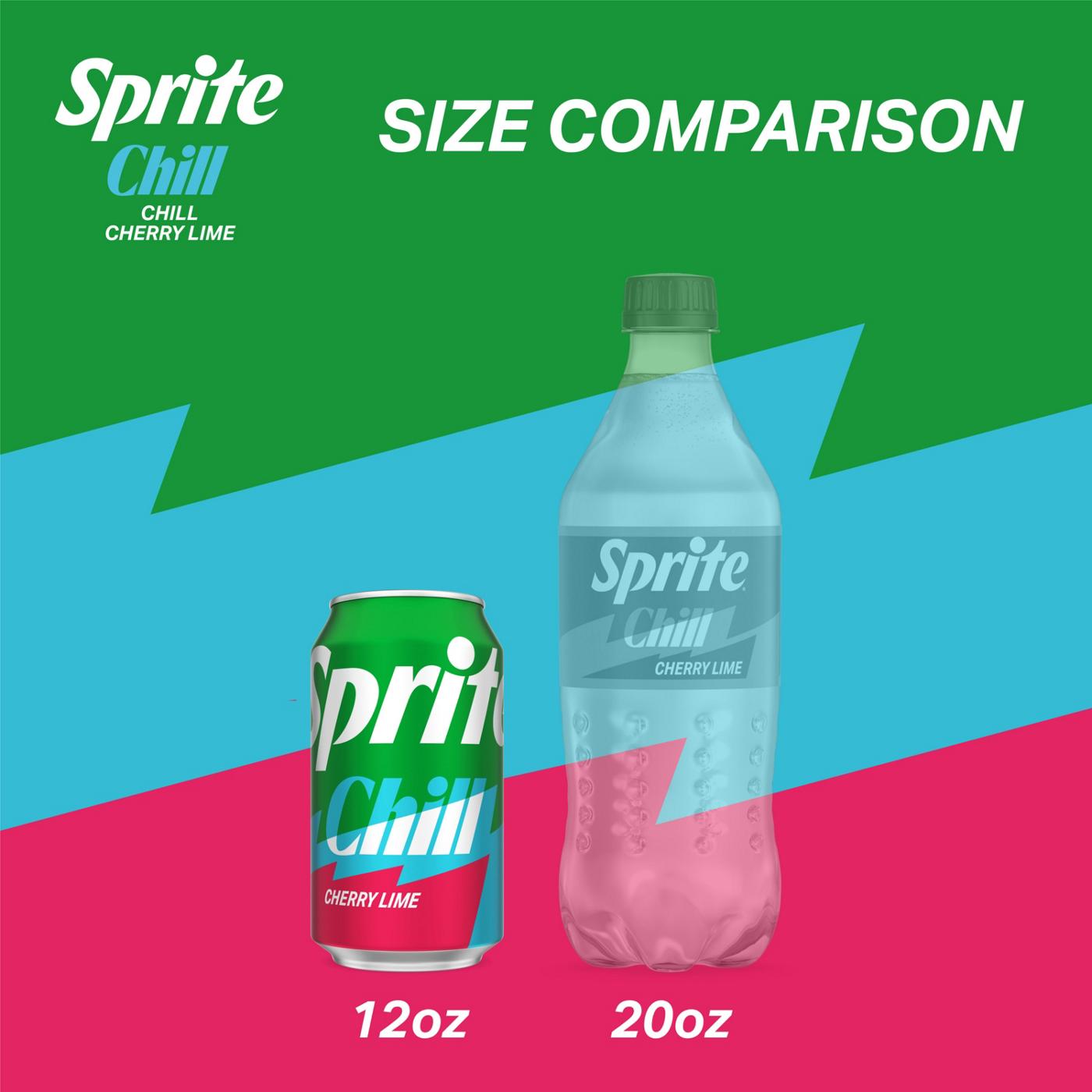 Sprite Chill Cherry Lime, 12 pk Cans - Shop Soda at H-E-B