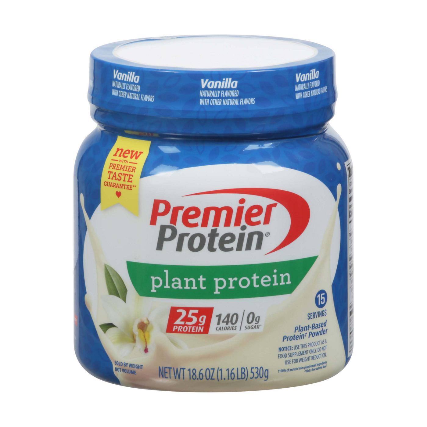 Premier Protein Plant-Based 25g Protein Powder - Vanilla - Shop Diet ...