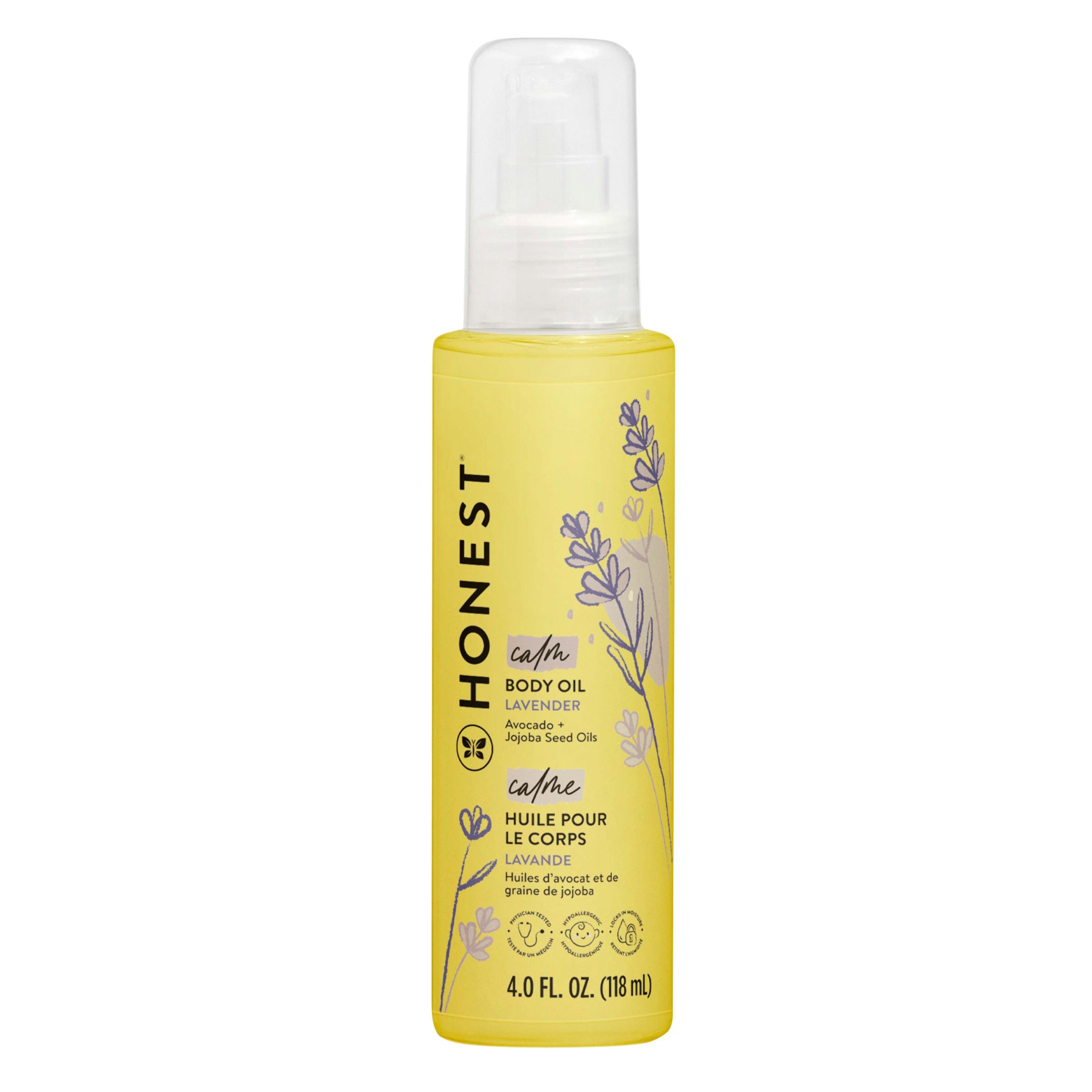 The Honest Company Calm Body Oil - Lavender - Shop Lotion & powder at H-E-B